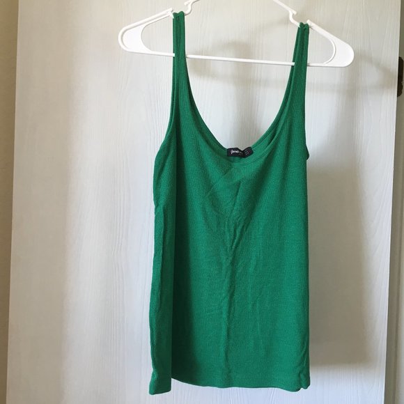 stradivarius | Tops | Stradivarius Womens Green Tank Top Size M | Poshmark